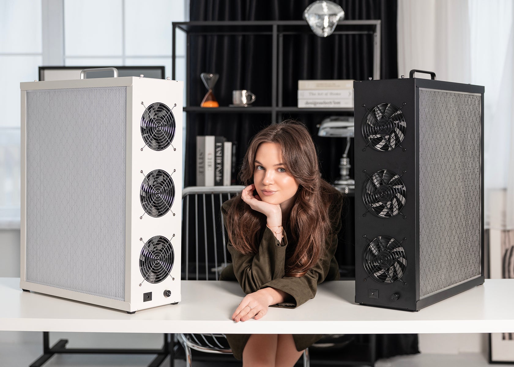 The Nukit Tempest Pro - Complete, Ultra-Quiet Air Purifier Kit (Intern ...